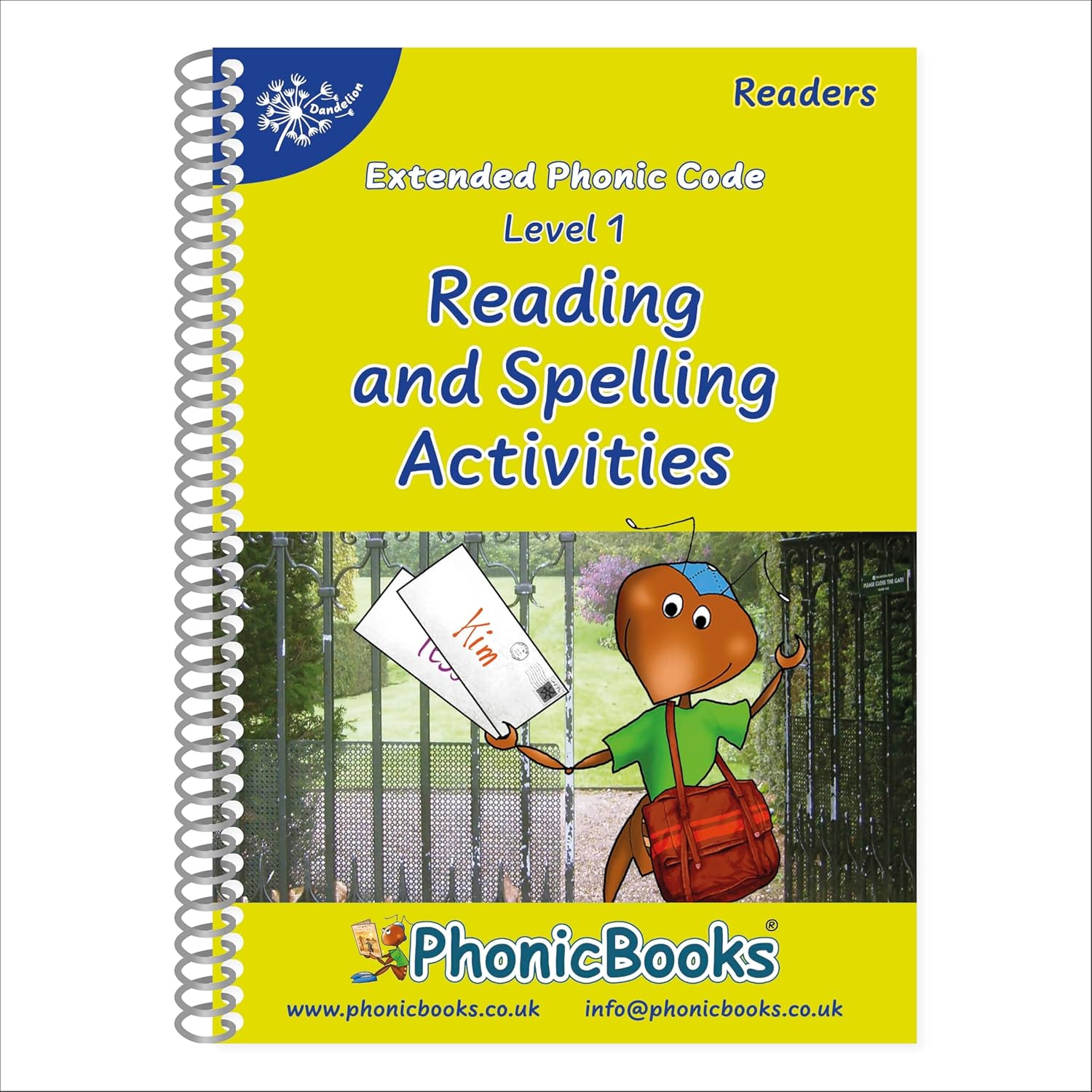 Dandelion Reading and Spelling Activities Extended Level 1 – SPELDSA
