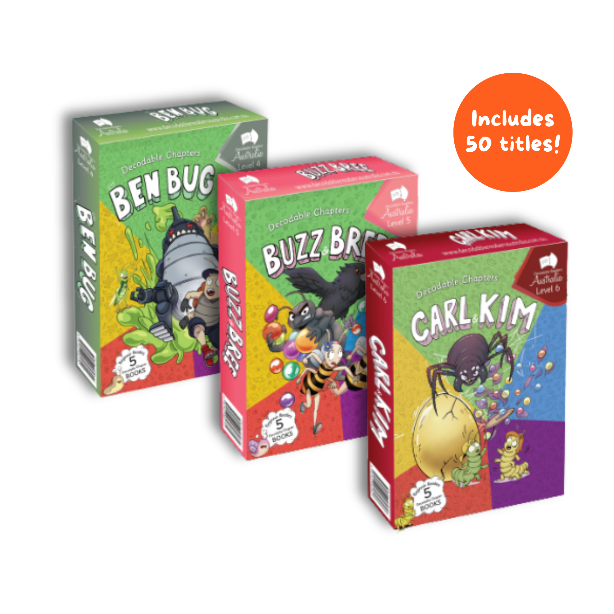 Decodable Readers Australia - Decodable Chapters Bundle – SPELDSA
