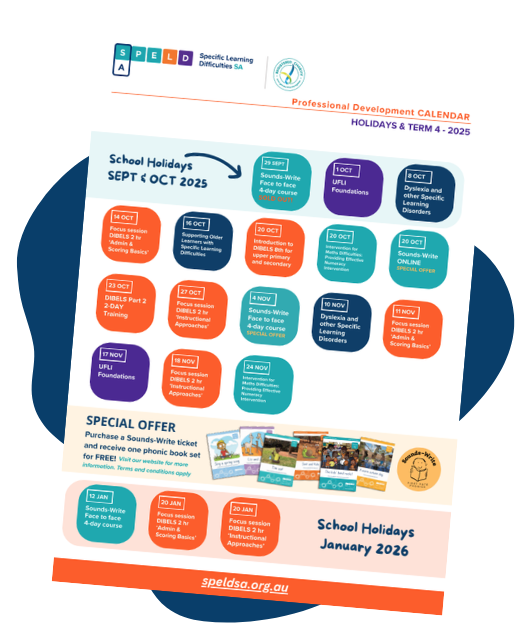 Professional Development – SPELDSA